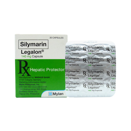 LEGALON Silymarin 140mg Capsule 1's price in the Philippines | MedsGo ...